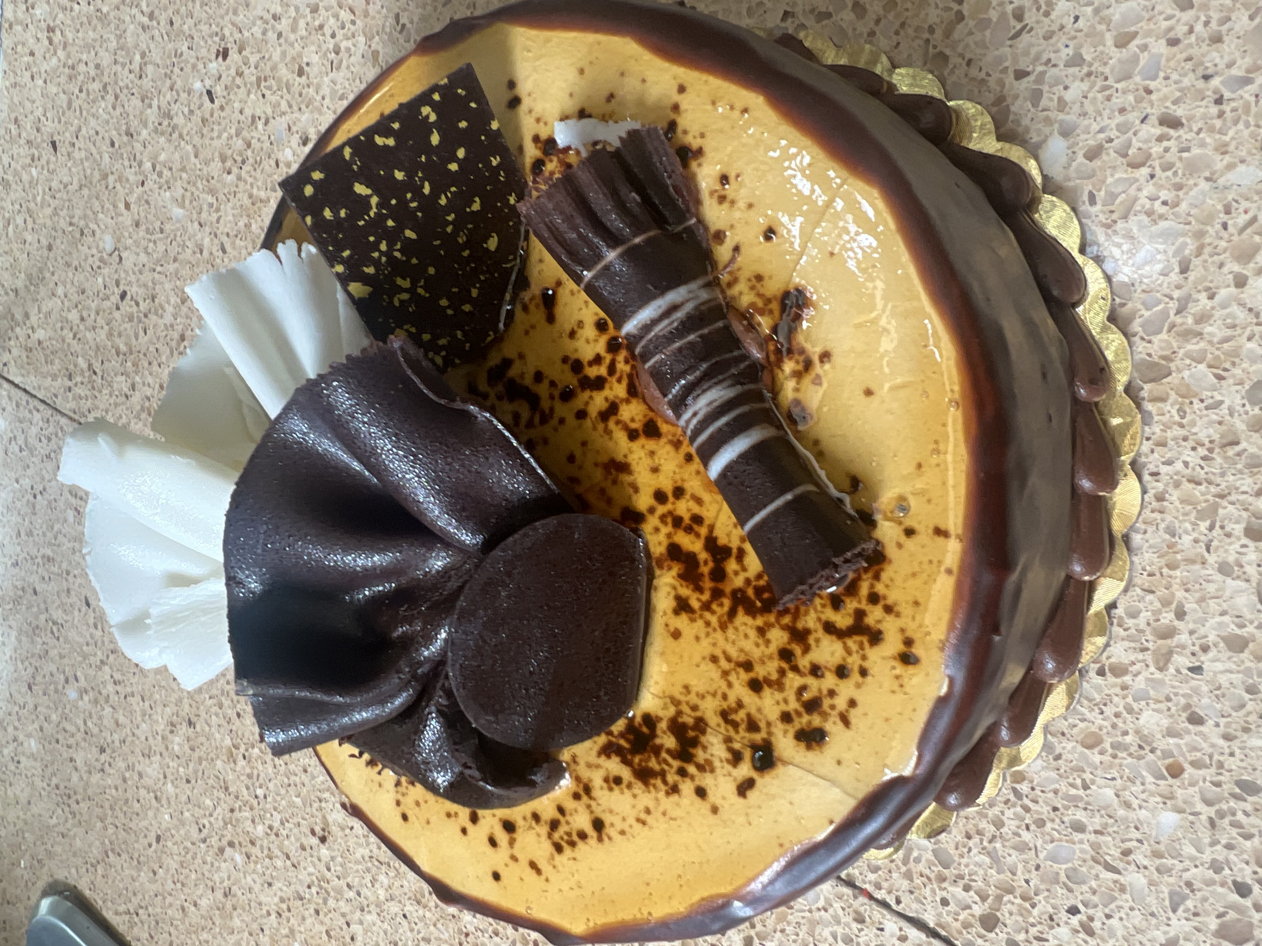 7" Cappuccino Cake | Dairy on the go